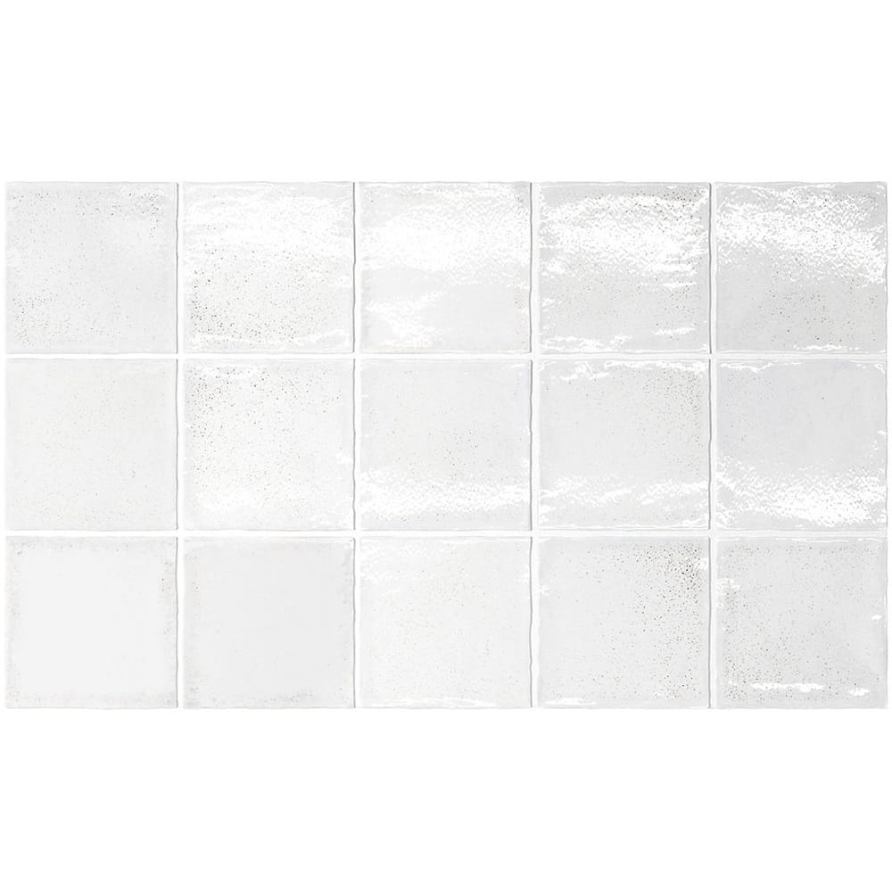Altea White 100x100mm Spanish wall tiles | VICTILES