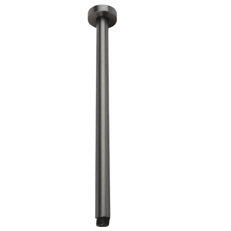 SH G009GM NIXON ROUND CEILING DROPPER 40CM GUN METAL FINISH - Victiles